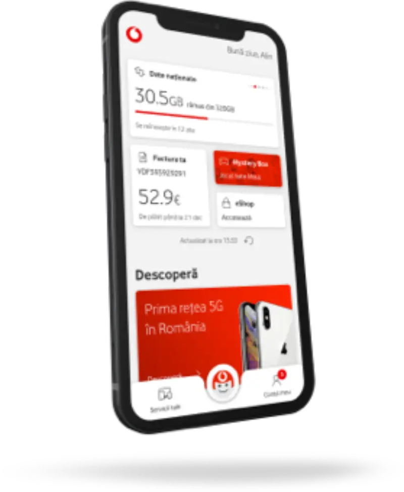 Vodafone Roaming Abonament si Cartela | Vodafone