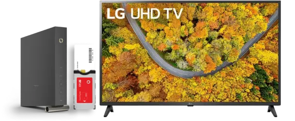 Home Deal + TV LG Ultra HD 4K, 126 cm - Comandă acum! | Vodafone